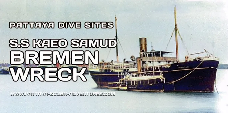 Exploring the Bremen Wreck: A Dive Adventure | Pattaya Scuba Adventures ...